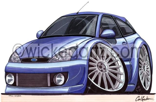 Ford Focus MK1 Blue Items from 9 50