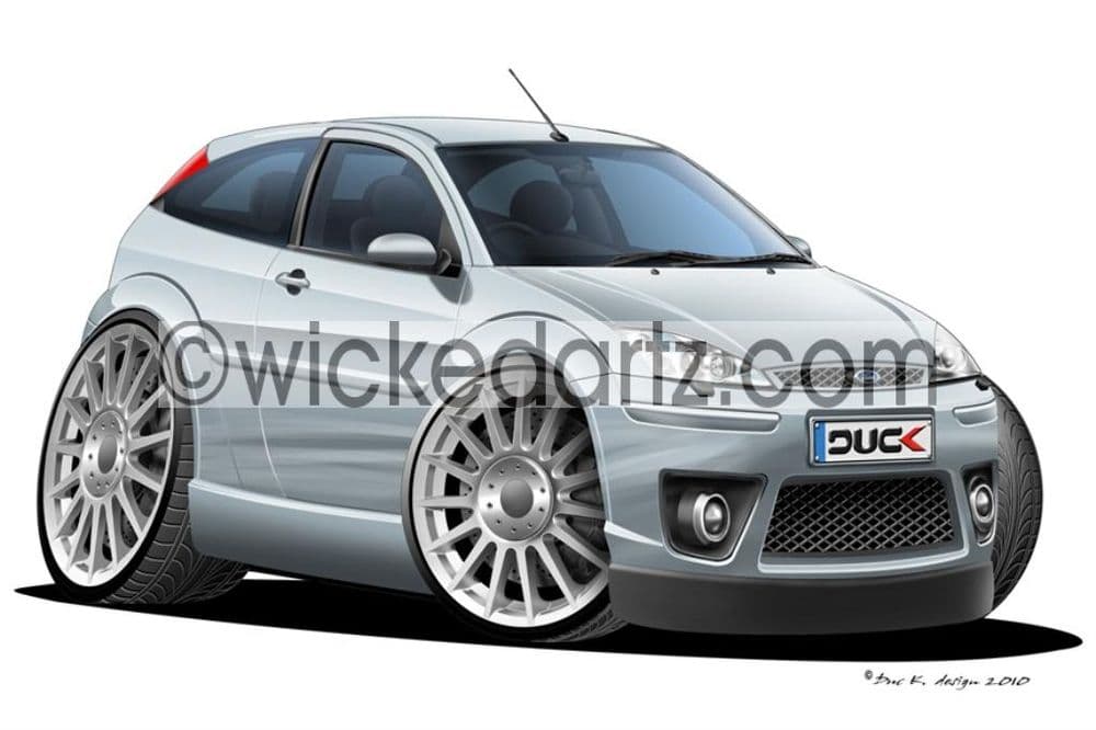 Ford Focus MK1 ST170 Silver DK Items from 9 50