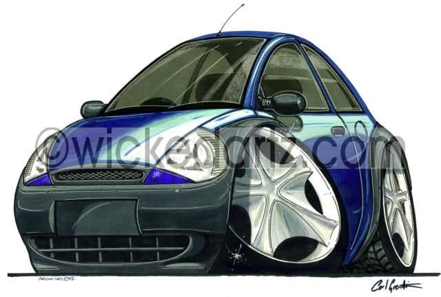 Ford KA Blue Items from 9 50