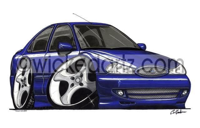 Ford Mondeo ST24 Blue Items from 9 50