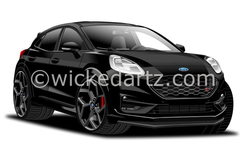 Ford Puma ST 2019 Black Items from 9 50