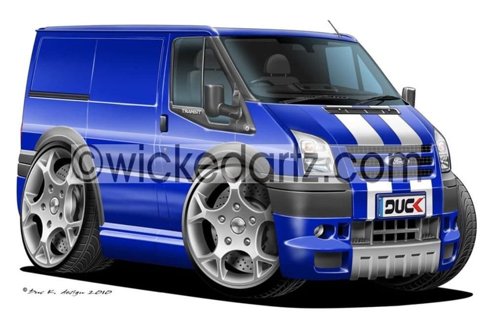 Ford Transit MK7 SportVan Blue DK Items from 9 50