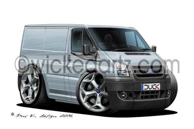 Ford Transit Van MK7 Silver DK Items from 9 50