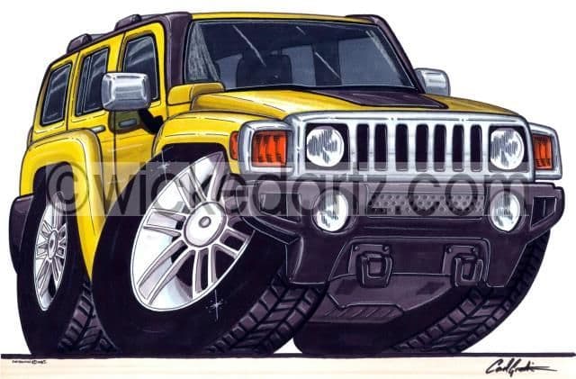 Hummer H3 Yellow Items from 9 50