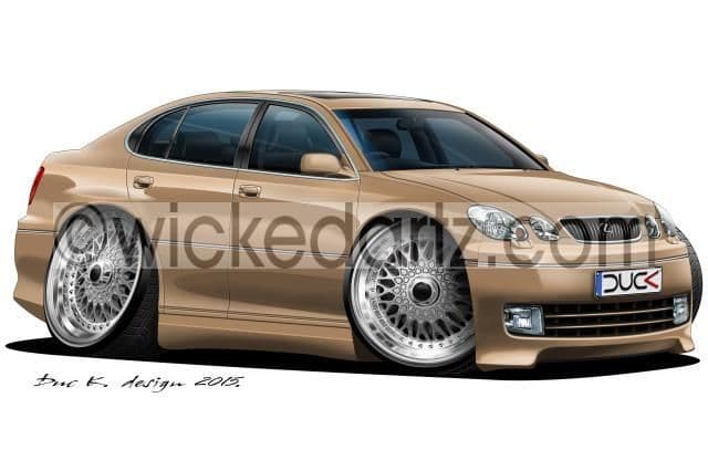 Lexus GS300 Gold DK Items from 9 50