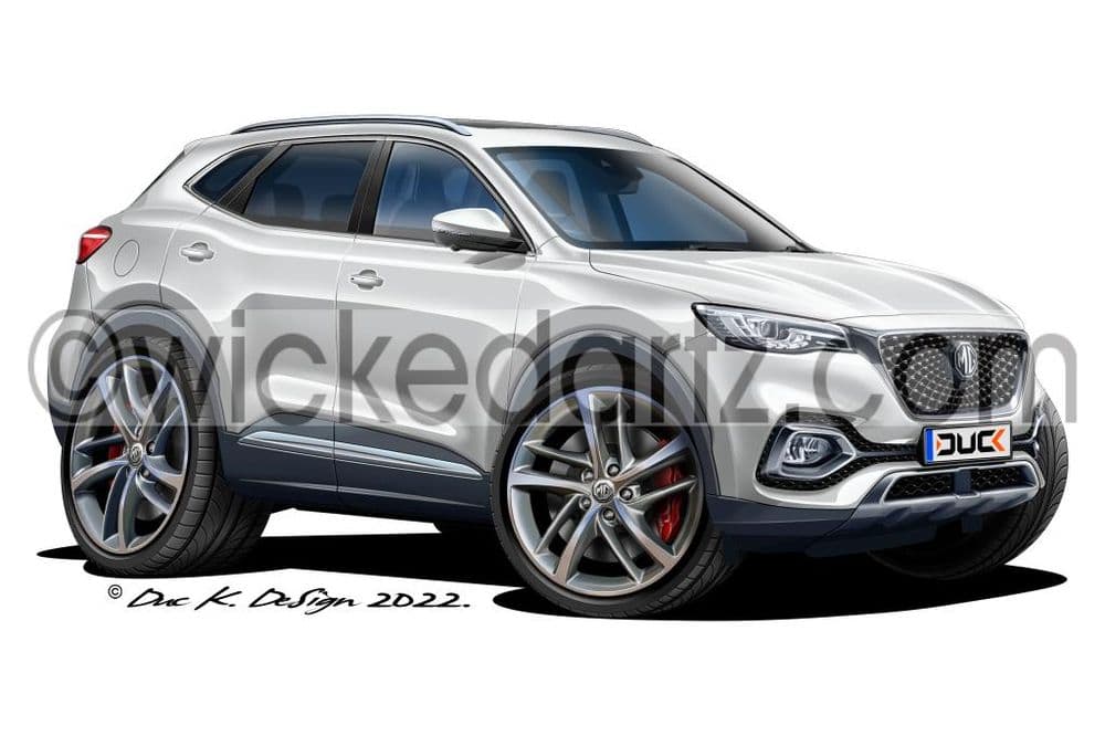 MG HS SUV White Items from 9 50