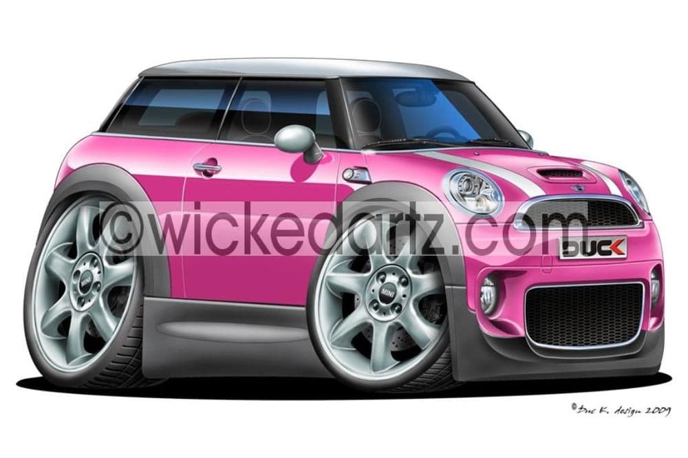 Mini Cooper S Pink DK Items from 9 50