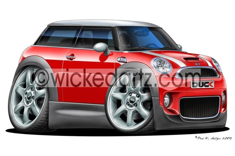 Mini Cooper S Red DK Items from 9 50