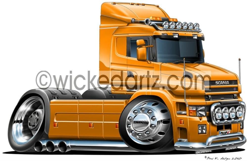 Scania T Cab Gold DK Items from 9 50