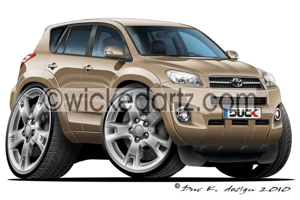 Toyota RAV 4 Brown DK Items from 9 50