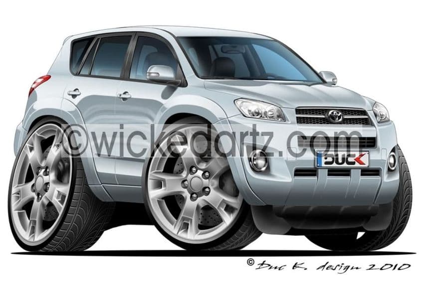 Toyota RAV 4 Silver DK Items from 9 50