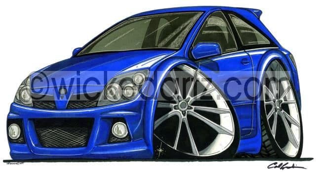 Vauxhall Astra MK5 VXR Arden Blue Items from 9 50