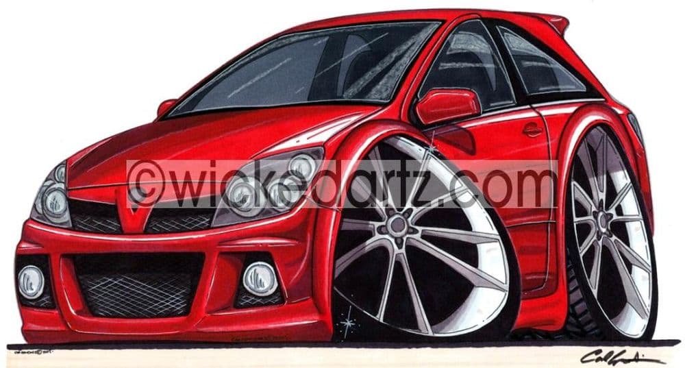 Vauxhall Astra MK5 VXR Red Items from 9 50