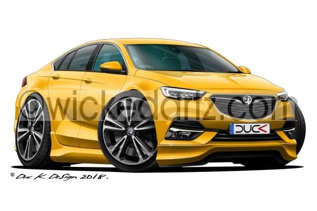 Vauxhall Insignia Grand Sport Yellow DK Items from 9 50