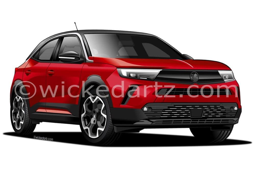 Vauxhall Mokka 2021 Dark Red Items from 9 50