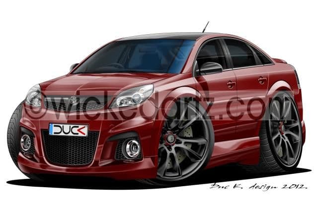 Vauxhall Vectra VXR/SRi black alloys in Burgundy DK Items from 9 50