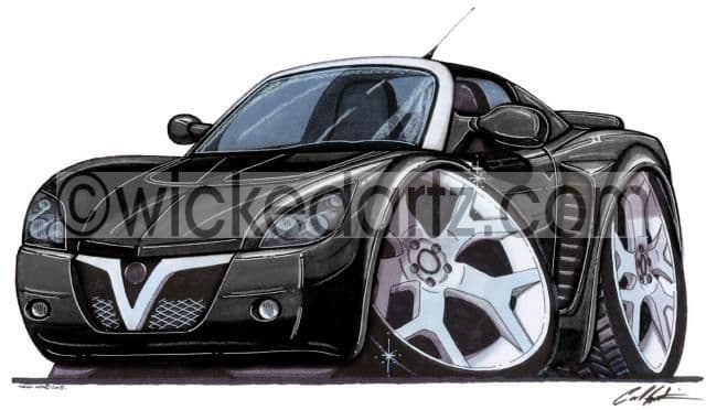 Vauxhall VX220 Black Items from 9 50