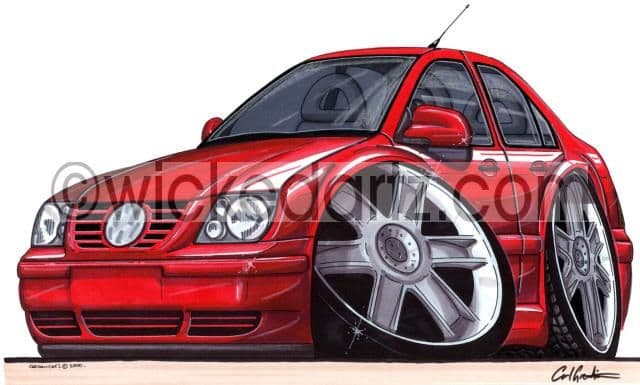 VW Bora Red Items from 9 50