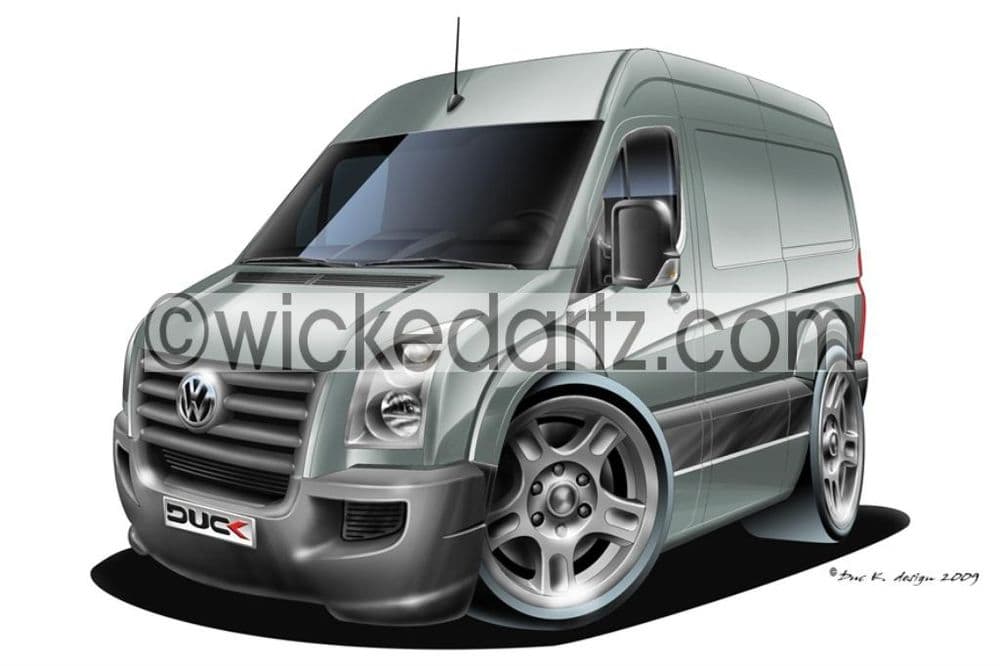 VW Crafter Van Dark Silver DK Items from 9 50