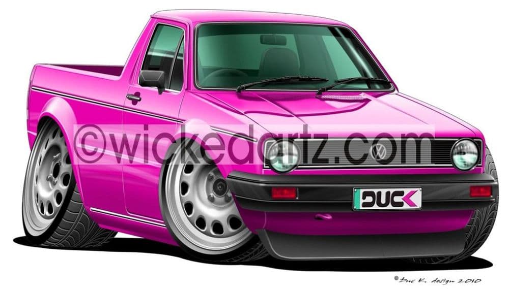 VW Golf MK1 Caddy Pink DK Items from 9 50