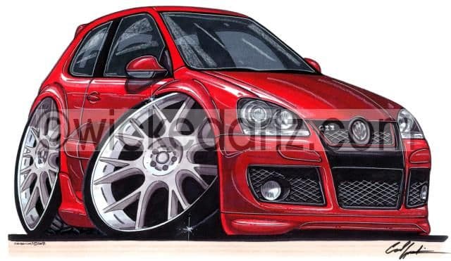VW Golf MK5 Edition 30 Red Items from 9 50