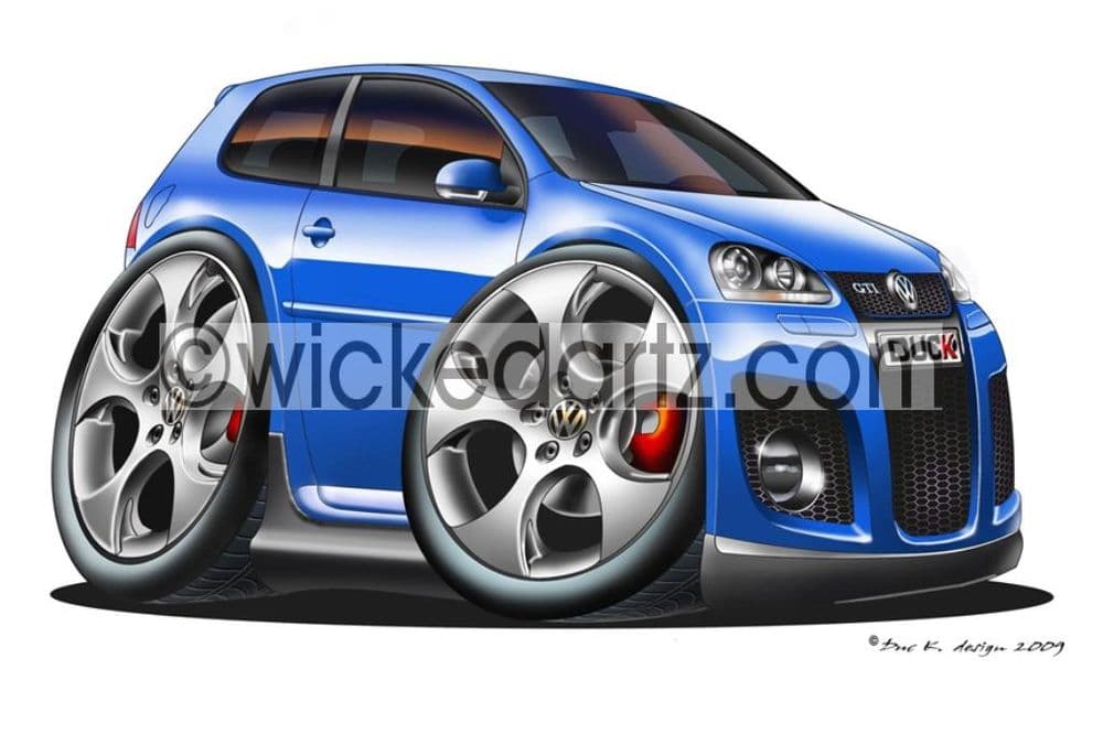 VW Golf MK5 GTi Blue DK Items from 9 50