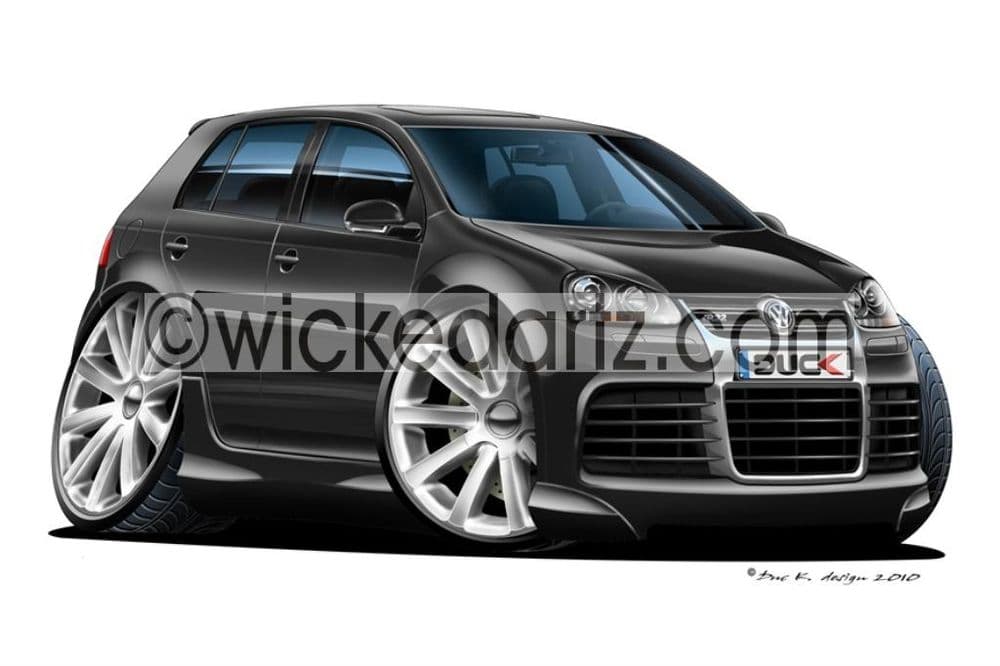 VW Golf MK5 R32 Black DK Items from 9 50