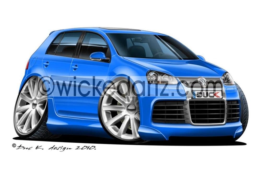VW Golf MK5 R32 Blue DK Items from 9 50
