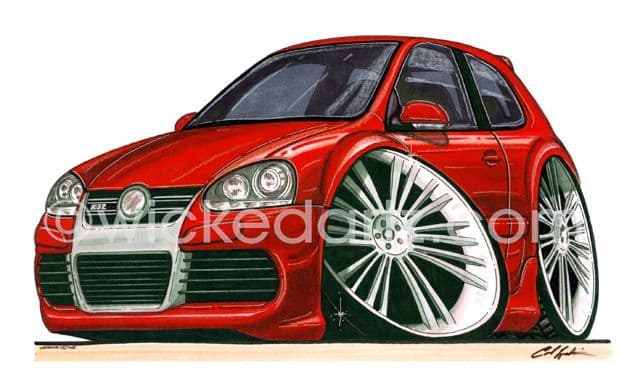 VW Golf MK5 R32 Red Items from 9 50