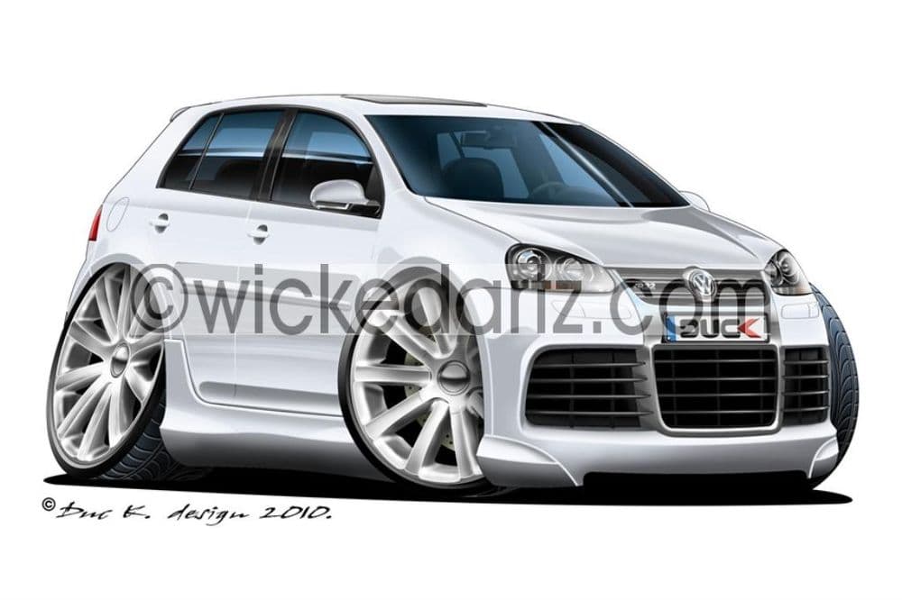 VW Golf MK5 R32 White DK Items from 9 50
