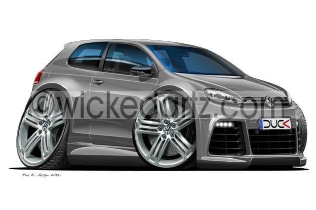 VW Golf MK6 R Grey DK Items from 9 50