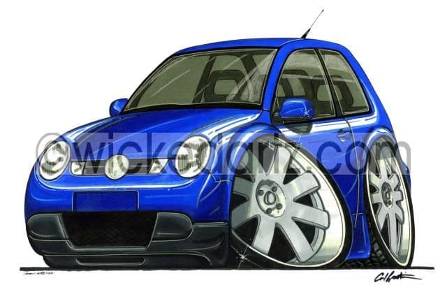 VW Lupo Blue Items from 9 50