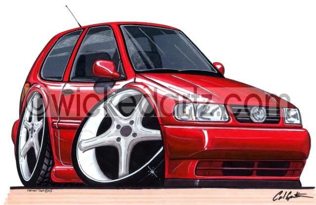 VW Polo MK4 Red Items from 9 50