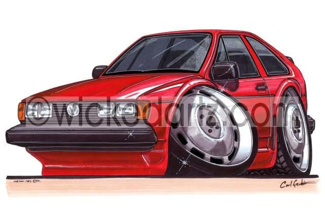 VW Scirocco MK2 Red Items from 9 50