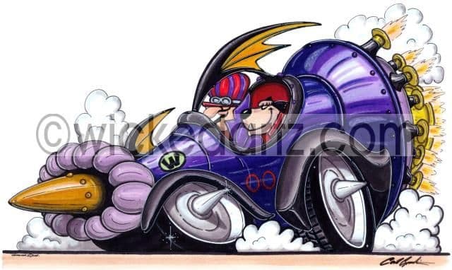 Wacky Races The Mean Machine Items from 9 50