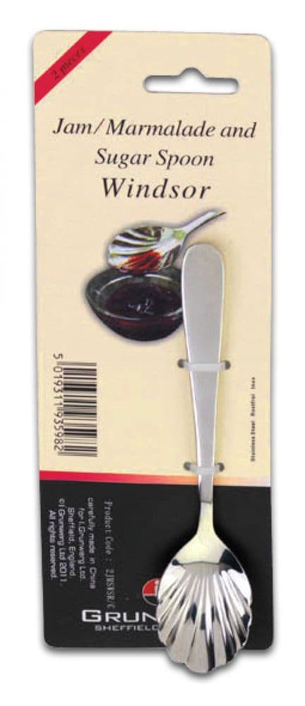 Grunwerg - Jam/Marmalade Spoons - Pack 2 - Windsor