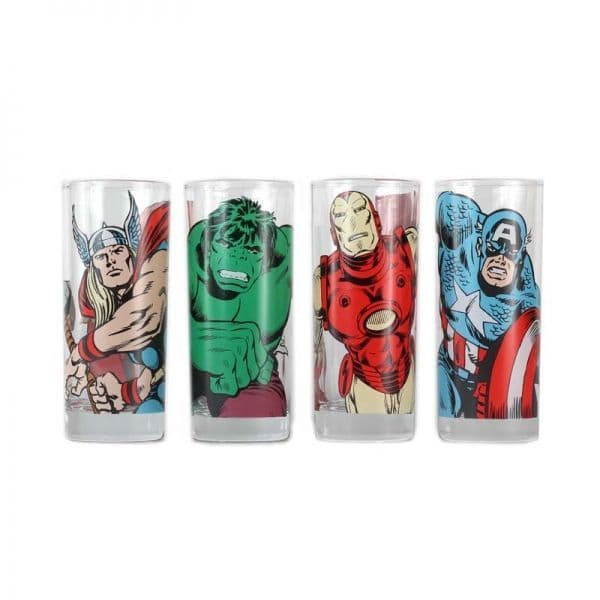 Marvel Glasses - Set 4