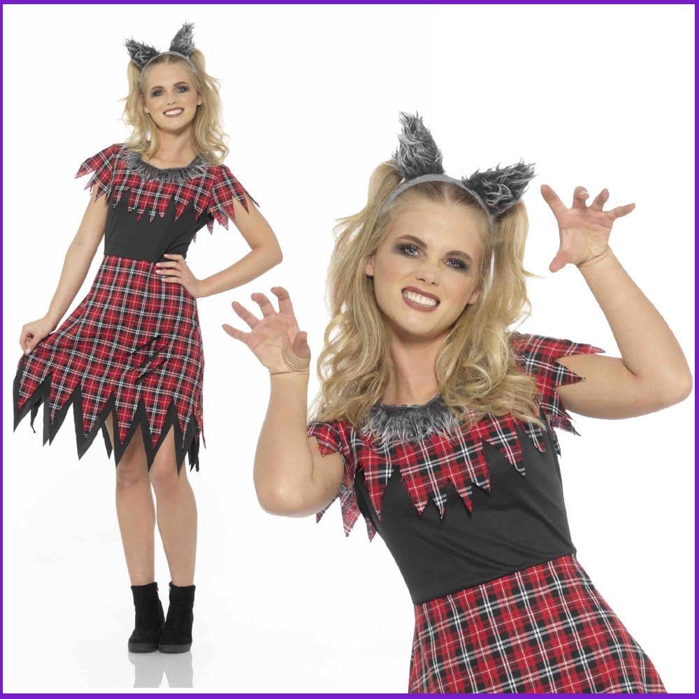 Werewolf Costume For Women Female Werewolf Costume Set Multi