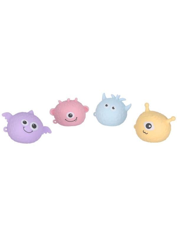 Box of 4" Squeezy Monsters