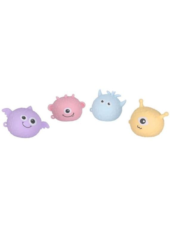 Box of 4" Squeezy Monsters