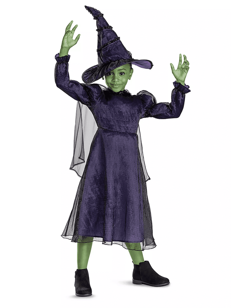 Childs Wicked Elphaba Deluxe Costume