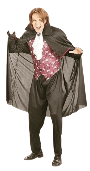 Mens Halloween Count Costume