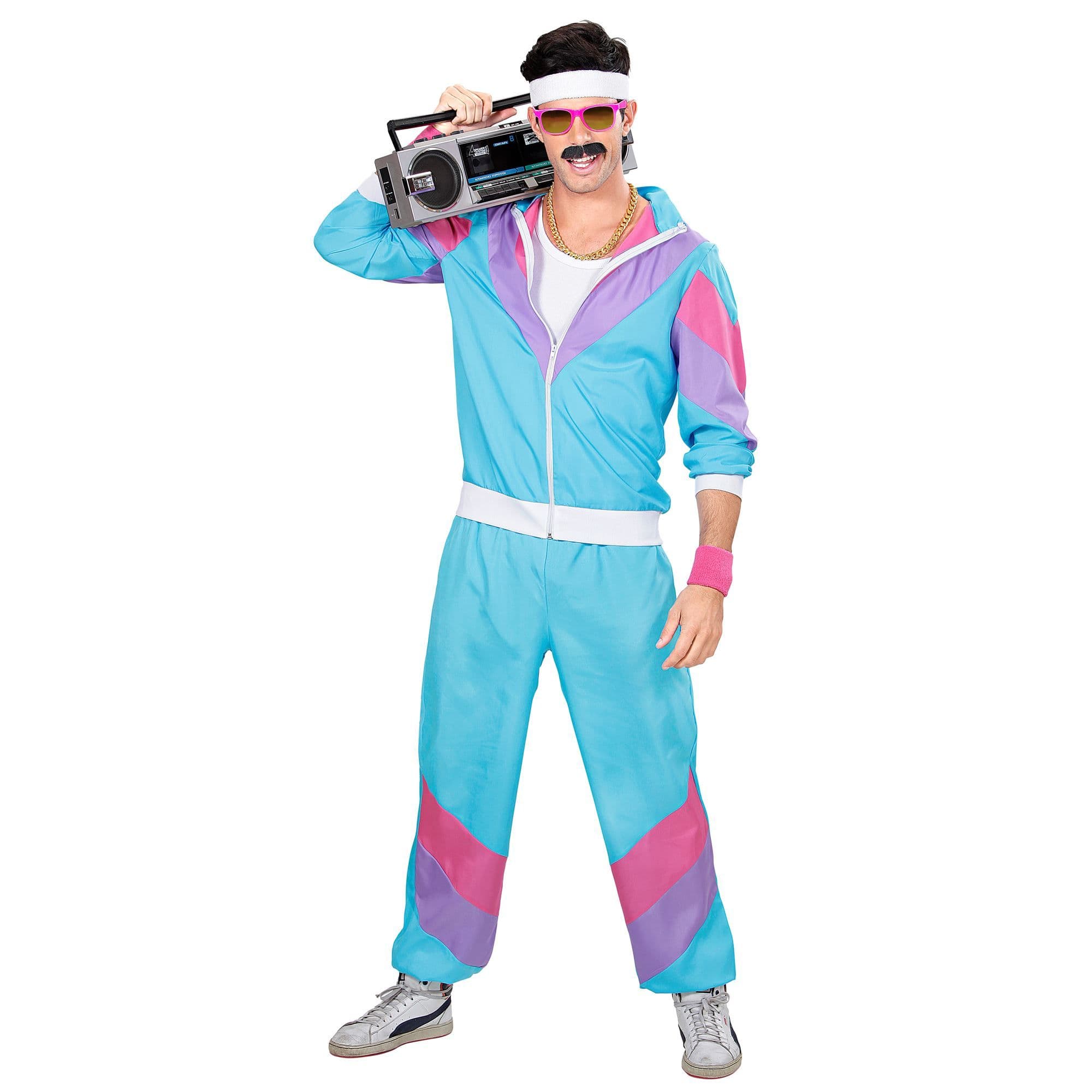 The 1980 s Blue Shell Suit Adult