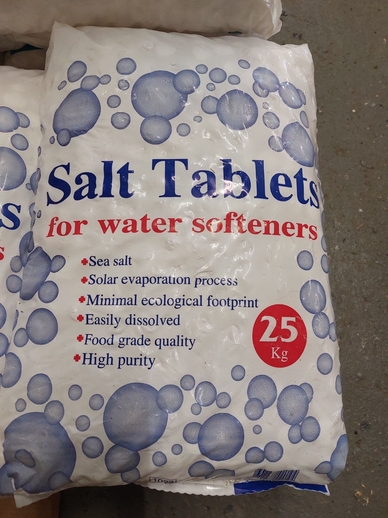 Water Softener Salt Tablets 25kg