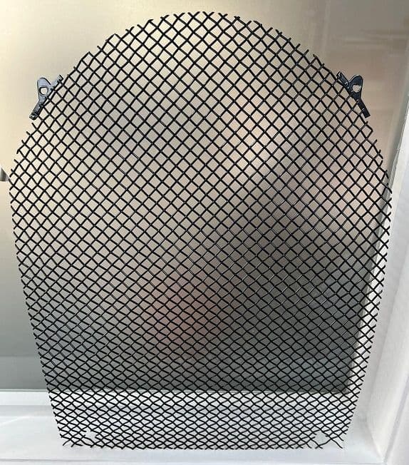 Morgan Black Stainless Steel Radiator Grille Mesh