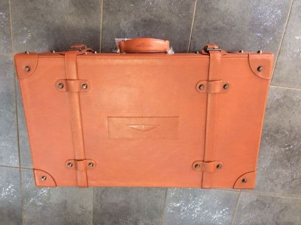 Morgan Leather SuitCase Black or Tan