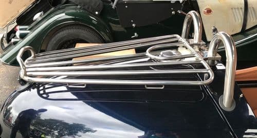 Morgan Luggage Rack with Sidescreen Storage
