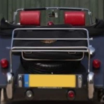 Morgan Luggage Rack with Sidescreen Storage
