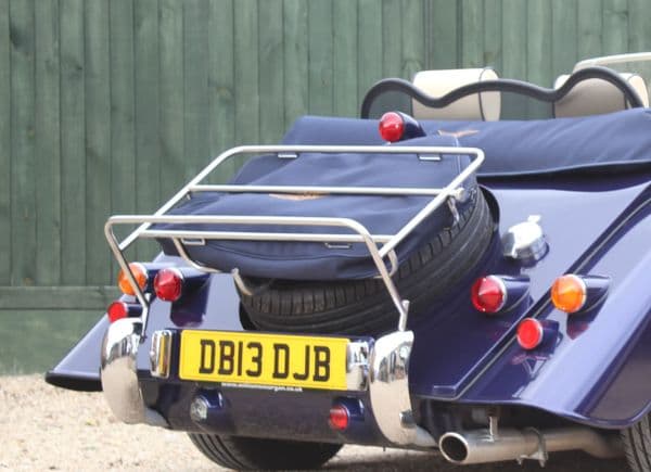 Morgan Luggage Rack with Sidescreen Storage