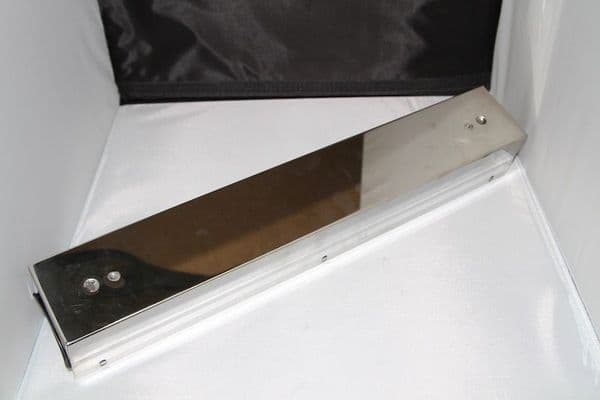 Stainless steel number plate box